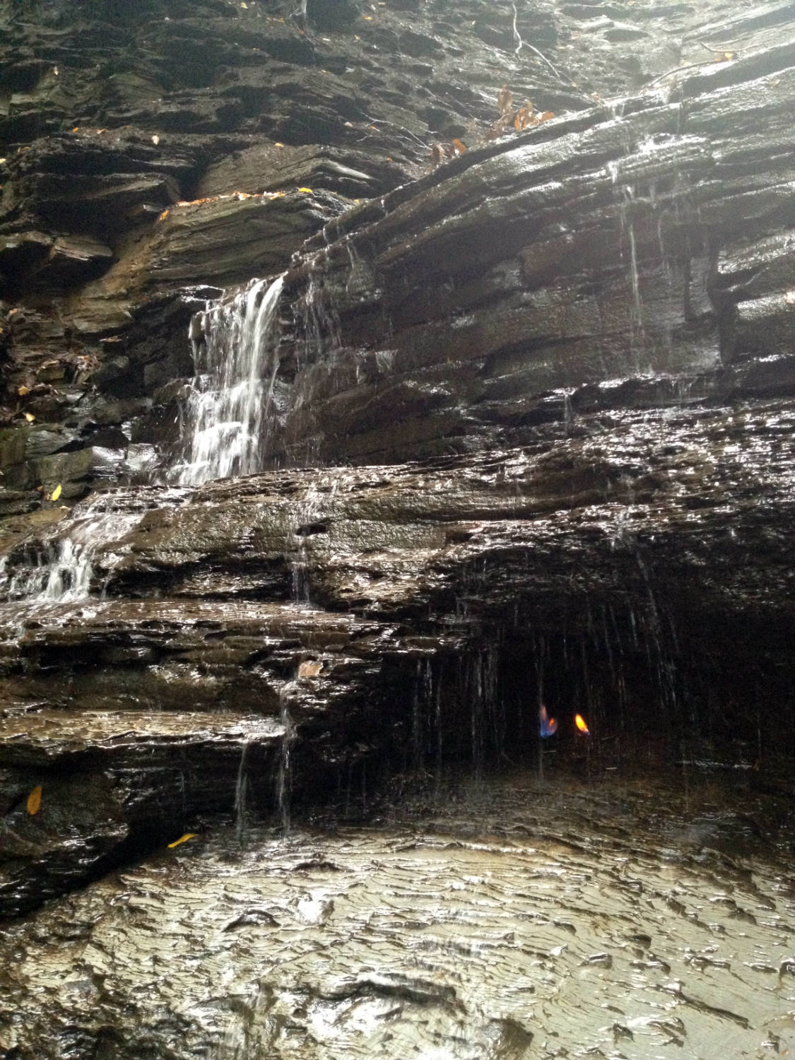 Eternal Flame Falls in Chestnut Ridge Park - Buffalo, NY - Exploring ...