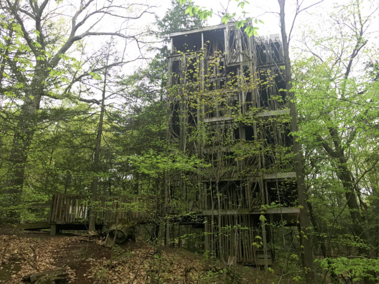 Climbing a Six-Story Treehouse in Ithaca - Exploring Upstate